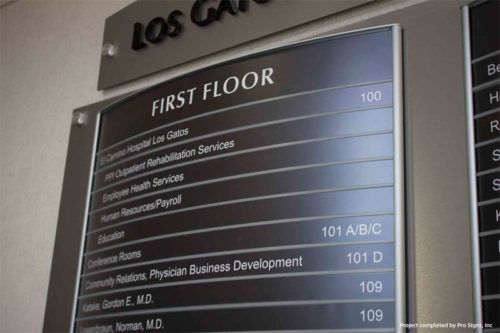 Directory sign | building directory signage | Metroplusads