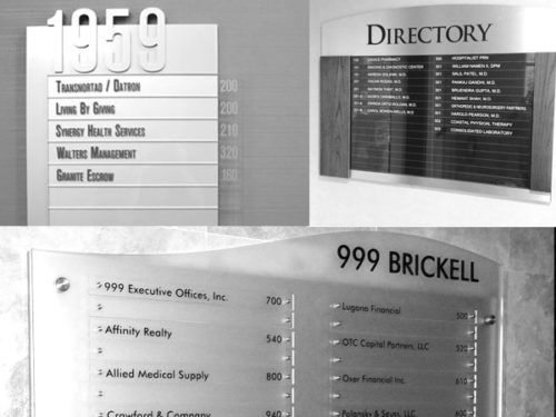 Directory sign | building directory signage | Metroplusads